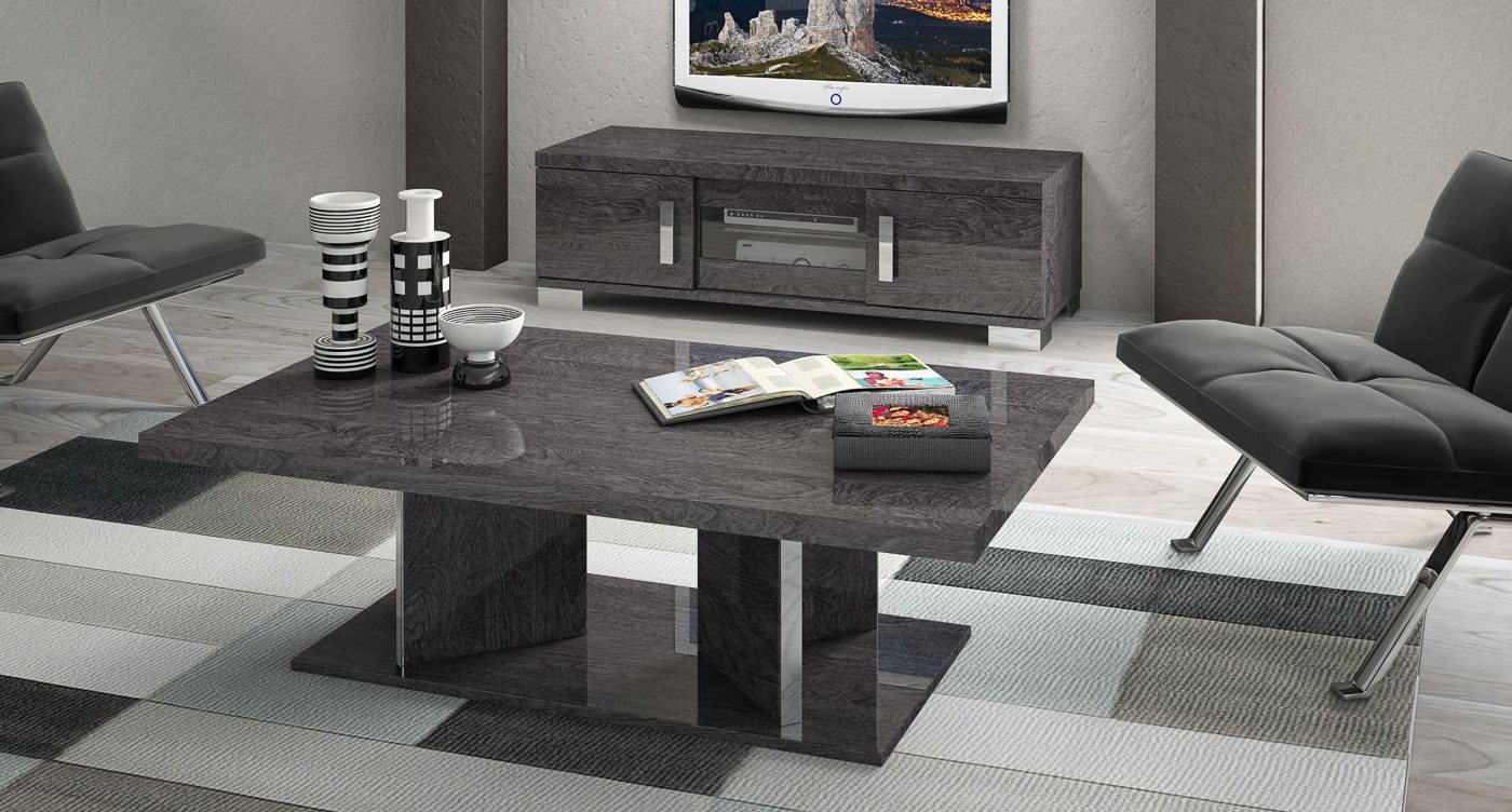 Status SRL Italy Status Sarah Grey Birch Coffee Table - Dream Home ...