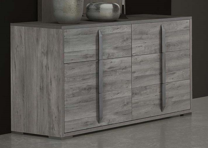 Grey 6 drawer dresser store