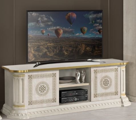 H2O Design Aurora White-Silver TV Unit|H2O Design Prestige White-Silve ...