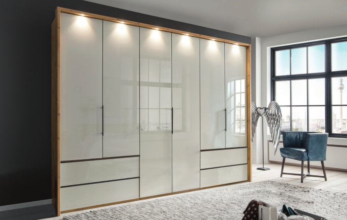 Wiemann German Furniture Wiemann Asmara combi wardrobe of width 150cm ...