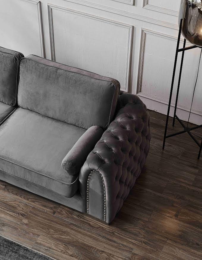 Bespoke Sofas CHESTER FABRIC SOFA 3+2 - Dream Home Furnishings