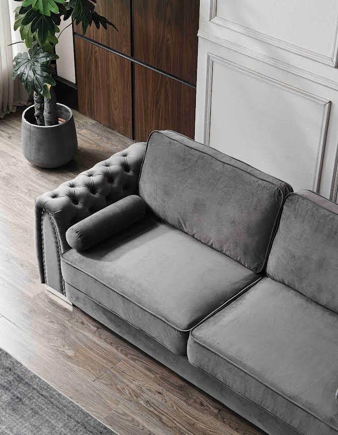 Bespoke Sofas CHESTER FABRIC SOFA 3+2 - Dream Home Furnishings