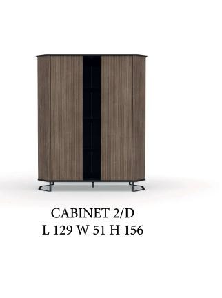 Status SRL Italy STATUS HEXAGON 2 DOOR VITRINE (ASSEMBLED) - Dream Home ...