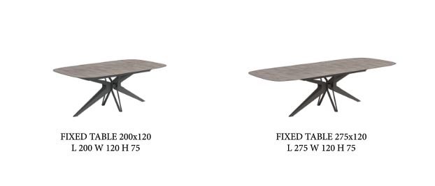 Status SRL Italy STATUS HEXAGON DINING TABLE FIXED TOP - Dream Home ...