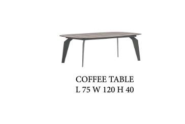 Status SRL Italy STATUS HEXAGON COFFEE TABLE - Dream Home Furnishings