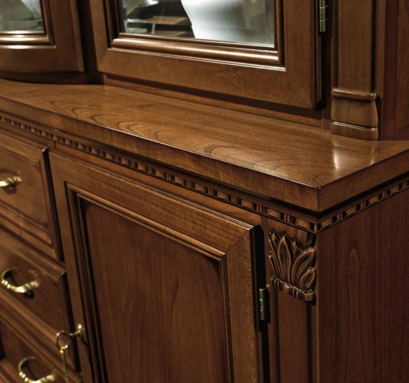 camel-group-treviso-cherry-sideboard-vitrine-with-drawers - Dream Home ...