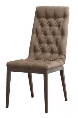 Camel Group Platinum Silver Birch Finish Capitone Dining Chair - Dream ...