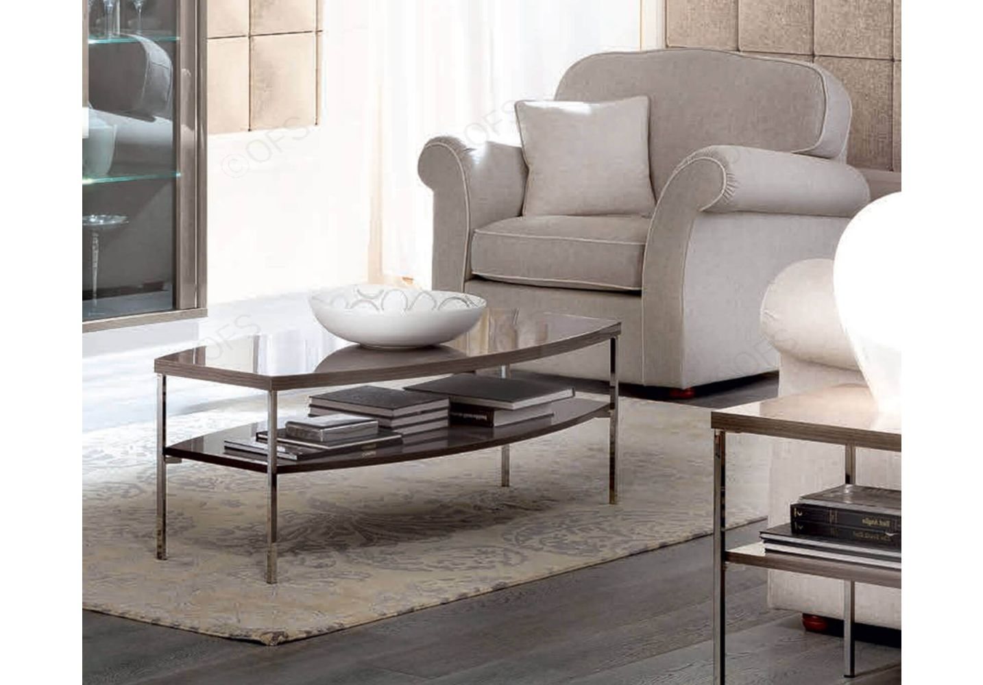 Camel Group Platinum Silver Birch Coffee Table - Dream Home Furnishings